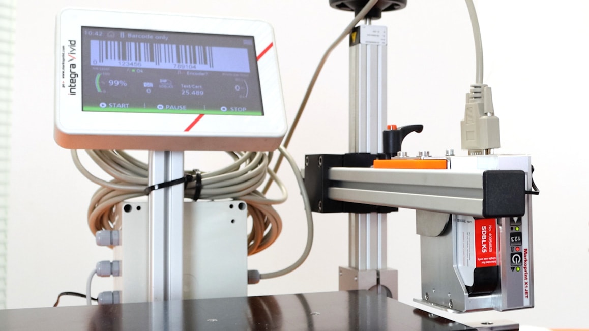 Integra Vivid - HMI Display for Rotech Printers | Rotech